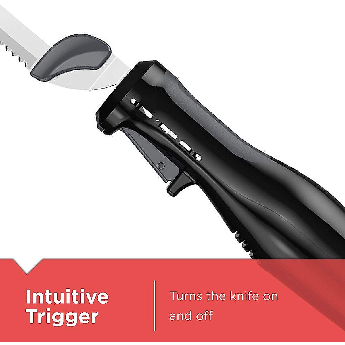 BLACK+DECKER Electric Carving Knife, Black