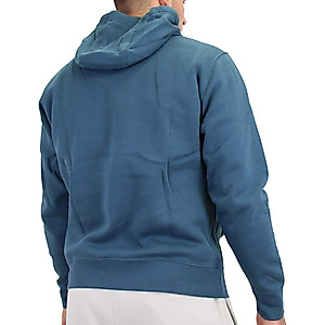 Nike Sportswear Club Fleece, Men's Graphic Pullover Hoodie (Ash Green/White, X-Large)