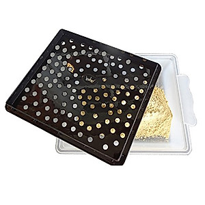 King Kooker 1113BK Plastic Breader Box with Sifter, One Size, Multi