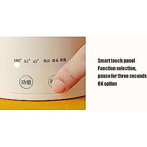 400ML Teapot Health Pot Electric Tea Pot Portable ​Mini Multi Cooker Electric Kettle Household Filter Teakettle Temperature Control Kettle Flower Teapo Fast Boiling Heat Preservation Function A,4