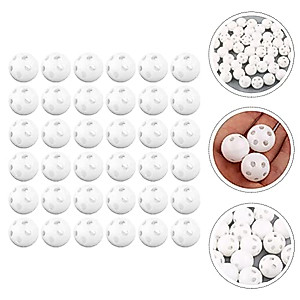 STOBOK 100Pcs Rattle Box Repair Toy Noise Maker Insert Ball Noise Maker Repair Fix Toy Replacement Rattle Crafts Accessories for Kids Toy