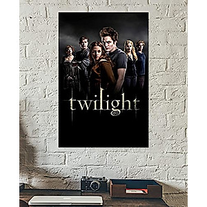 FIERZ Twilight Poster Canvas Prints 14x20 inch for Wall Decoration No Framed