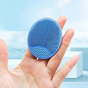 Cradle Cap Brush and Comb, Cradle Cap Brush Safe Baby's Scalp Brush with Soft Rubber Bristles, Help Gently Massage Care Scalp