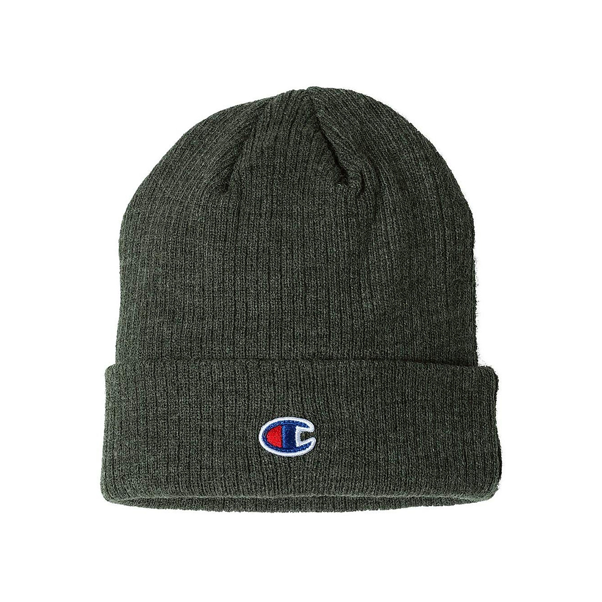 Champion Ribbed Knit Cap One Size Heather Forest