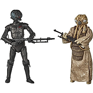 STAR WARS The Black Series 4-LOM and Zuckuss Toys 6-Inch-Scale The Empire Strikes Back Collectible Figures 2-Pack (Amazon Exclusive)