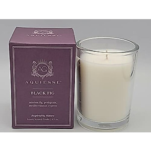 Aquiesse Boxed 6.5 oz Single Wick Candle(Black Fig)