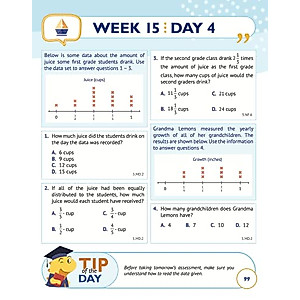 5th Grade Common Core Math: Daily Practice Workbook - Part I: Multiple Choice | 1000+ Practice Questions and Video Explanations | Argo Brothers (Next Generation Learning Standards Aligned (NGSS))