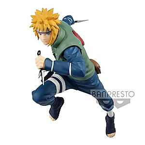 Banpresto - Naruto Shippuden - Vibration Stars Namikaze Minato Statue 7 Inch