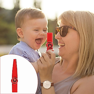 LovesTown Kazoos Musical Instruments,6 PCS Metal Kazoos Flute for Kids Gift Price Party Favor Gift Bag Fillers