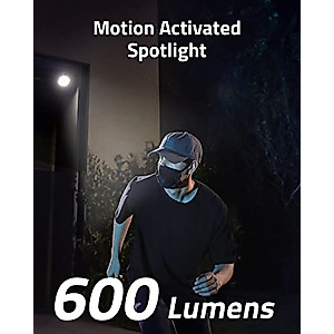 eufy security SoloCam L40, Spotlight Camera, Wireless Outdoor Security Camera, 2K, Battery Camera, Ultra-Bright, Color Night Vision, 2.4 GHz Wi-Fi only, No Monthly Fee