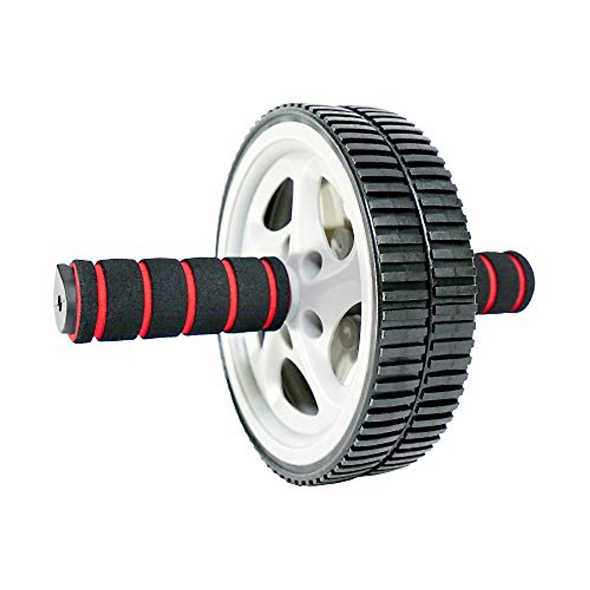 Sunny Health & Fitness Ab Roller Wheel for Abdominal Exercise Core Trainer Wheel Roller - NO. 003, Black