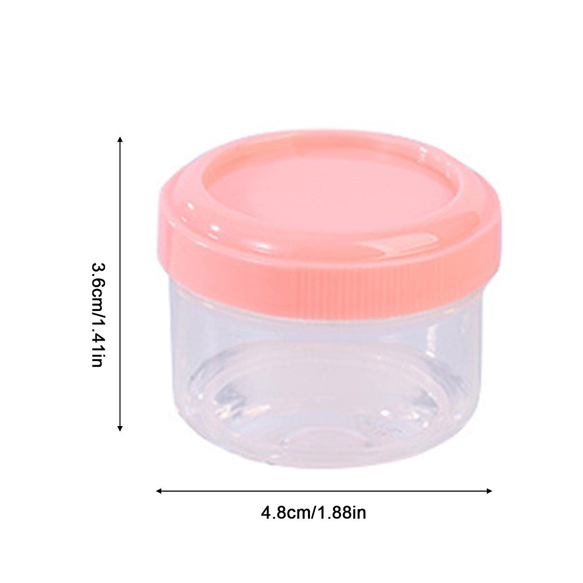 Condiment Containers with Lids Reusable Leakproof Salad Dressing Containers Small Food Storage Cups Leakproof Dipping Sauce Cup Leakproof Dipping Sauce Cup Stackable Salad Dressing Containers