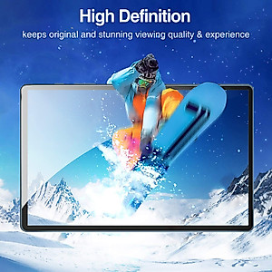 ProCase Tempered Glass Screen Protector Bundle with Slim Stand Case for Galaxy Tab A7 10.4-Inch 2020 Release