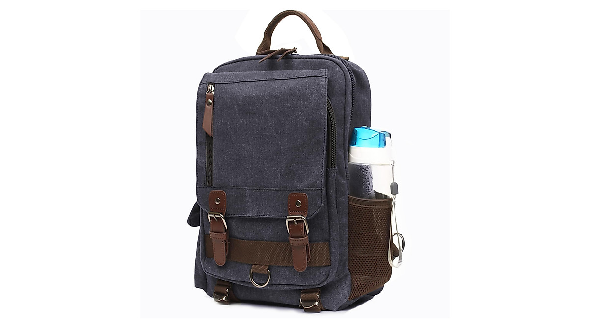 Mygreen Men's Canvas Sling Bag - Stylish, Durable & Versatile Backpack