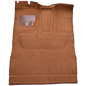 Replacement Auto Carpet Floor Liner - Molded Cutpile - fits 1974-1979 Ford F-100 Extended Cab 2WD Automatic C-6 Trans Column Shift (Medium Doeskin)