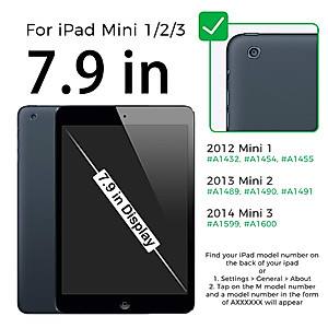 ACEGUARDER Shockproof Kid case for iPad Mini Case, iPad Mini 2, iPad Mini 3, iPad 7.9 inch Case, Shockproof Protective, with Pencil Holder & Multi-Angle Adjustable Bracket (2021 New, Rose Pink)