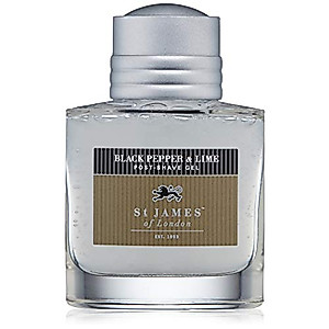 St James of London Black Pepper & Lime Post Shave Gel, 3.4 oz