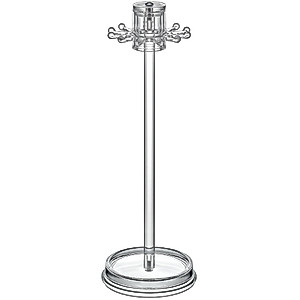 Amazing Abby - Temptation - Necklace Holder Stand with Spinning Hook Design, Jewelry Organizer Stand, Bracelet Tree Display, Perfect Storage Solution for Necklaces, Bracelets, Rings, and More