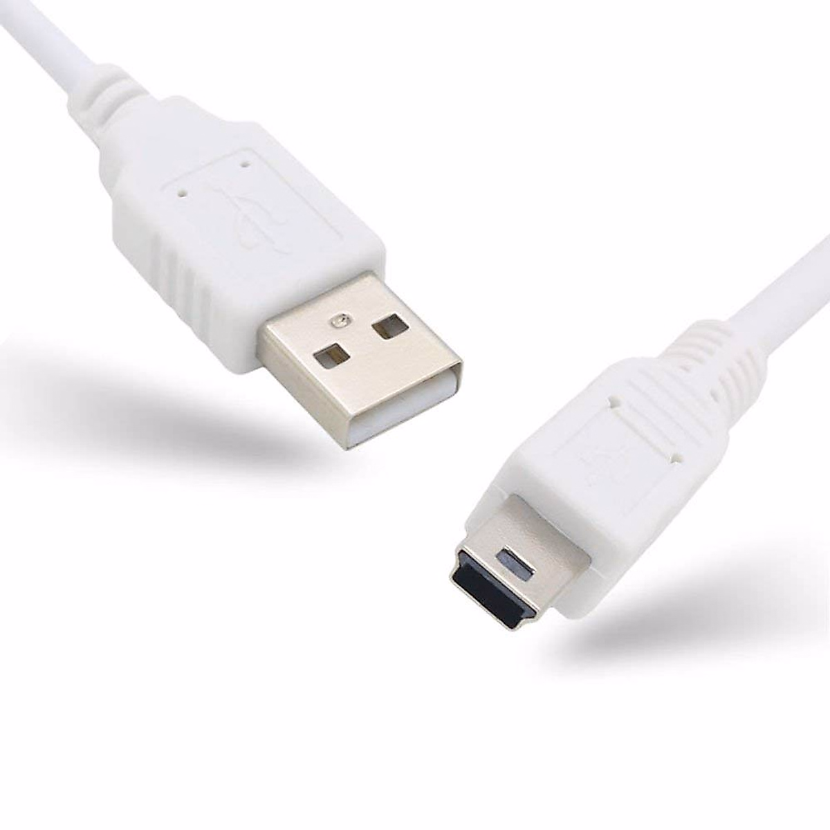 ienza 3Ft USB A to Mini B USB 2.0 Data and Charge Cable for Old Android, PS3, TI-84 Calculator, Gopro Hero 3, Old External Hard Drive, Blue Yeti, Camera & More (White)