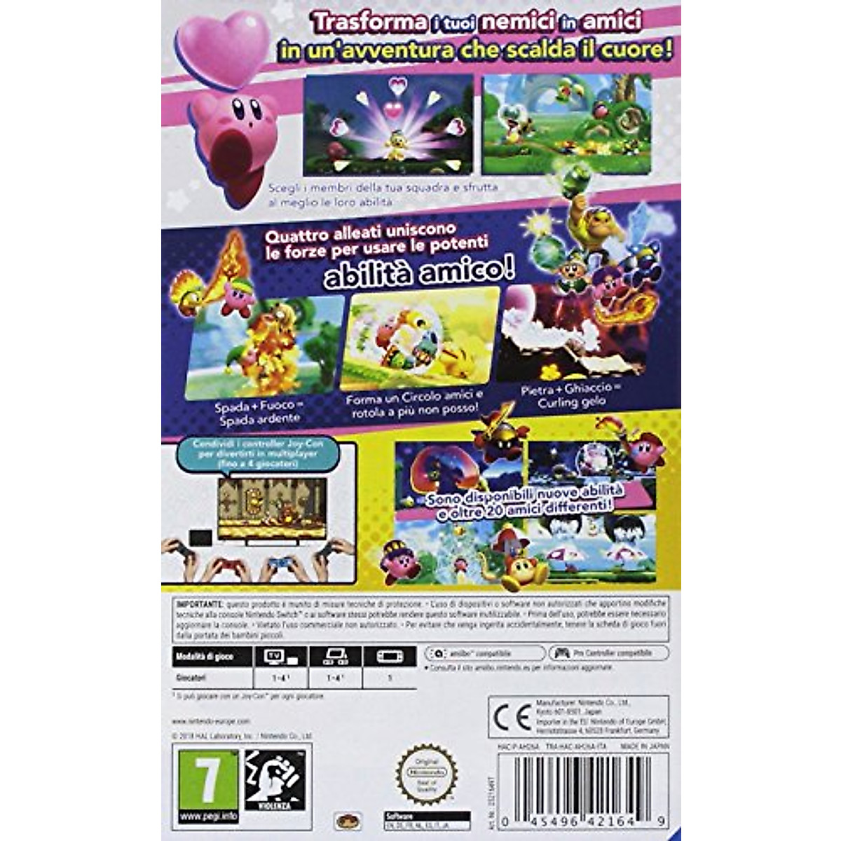 Switch - Kirby Star Allies - [PAL EU - NO NTSC] (Non-US Version)