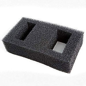 Fluval SPEC/EVO/Flex Aquarium Filter Media Replacement Bundle, Foam Filter Block and Activated Carbon, Replacement Filter Media for Aquariums