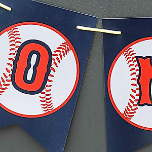 Boston Creative Company Baseball Concessions Banner Concession Sign Baseball Decor Baseball Happy Birthday Banner Baseball Themed Pennant Banner