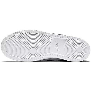 Nike Mens Court Vision Low Sneaker, 10.5 White/Red