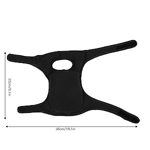 Flbirret Ultra Soft Garden Knee Protectors - Anti Slip Protective Cushion Soft Garden Knee Pad (Black)