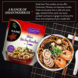 Ka-Me Udon Stir Fry Noodles - 14.2 Oz (Pack of 6)