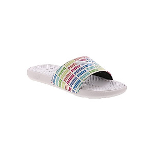 PUMA Cool Cat New Logo Womens Sandal BM US WhiteMulti
