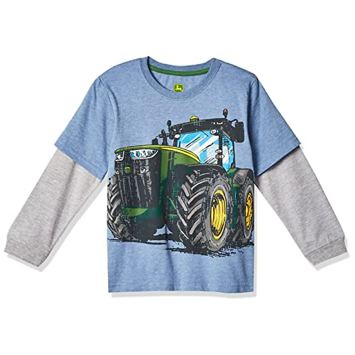 John Deere Child 4-7 Boys' T-Shirt, Chambray Blue, 7