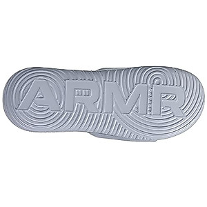 Under Armour Men's Ansa Fixed Strap Slide Sandal, (404) Harbor Blue/Harbor Blue/Metallic Downpour Gray, 13