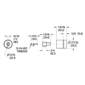Pfister 910-563K Stem Extension Kit, Satin Nickel