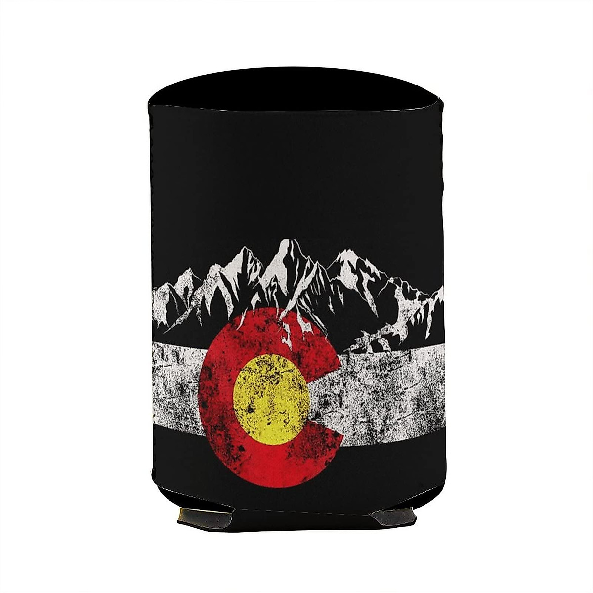 2 PCS Colorado Flag Moutain Can Cooler Party Gift Beer Drink Coolers Coolies