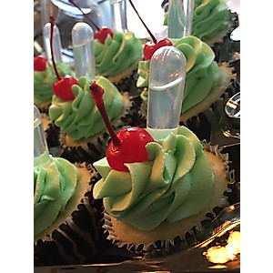 Yueton 50pcs Clear 4ml Liquid Dropper Pasteur Pipette, Plastic Squeeze Transfer Pipettes