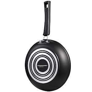 All in One Pan 3 Piece Frying Pan Set, Essential Aluminum Scratch Nonstick frying pans, 8" 9.5" 11" Cookware Set(Upgrade) Dishwasher Safe