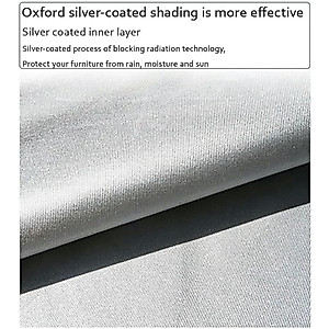 BTURYT 210D Garden Swing Awning Cover Replacement Canopy Swing Seat Canopy,Garden Swing Chair Cover,Waterproof/UV Resistant Sun Shade Outdoor Hammock