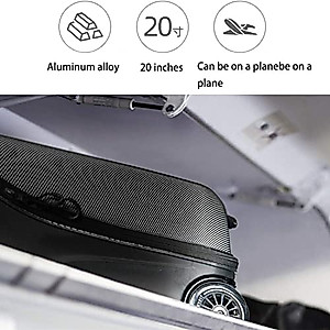 khukam Children's Ride-On Suitcase, Kids Luggage Set, Fashion Travel Suitcase, Student Trolley Boarding Suitcase, Toy Box, 2-in-1 Trolley Case & Baby Stroller, Black
