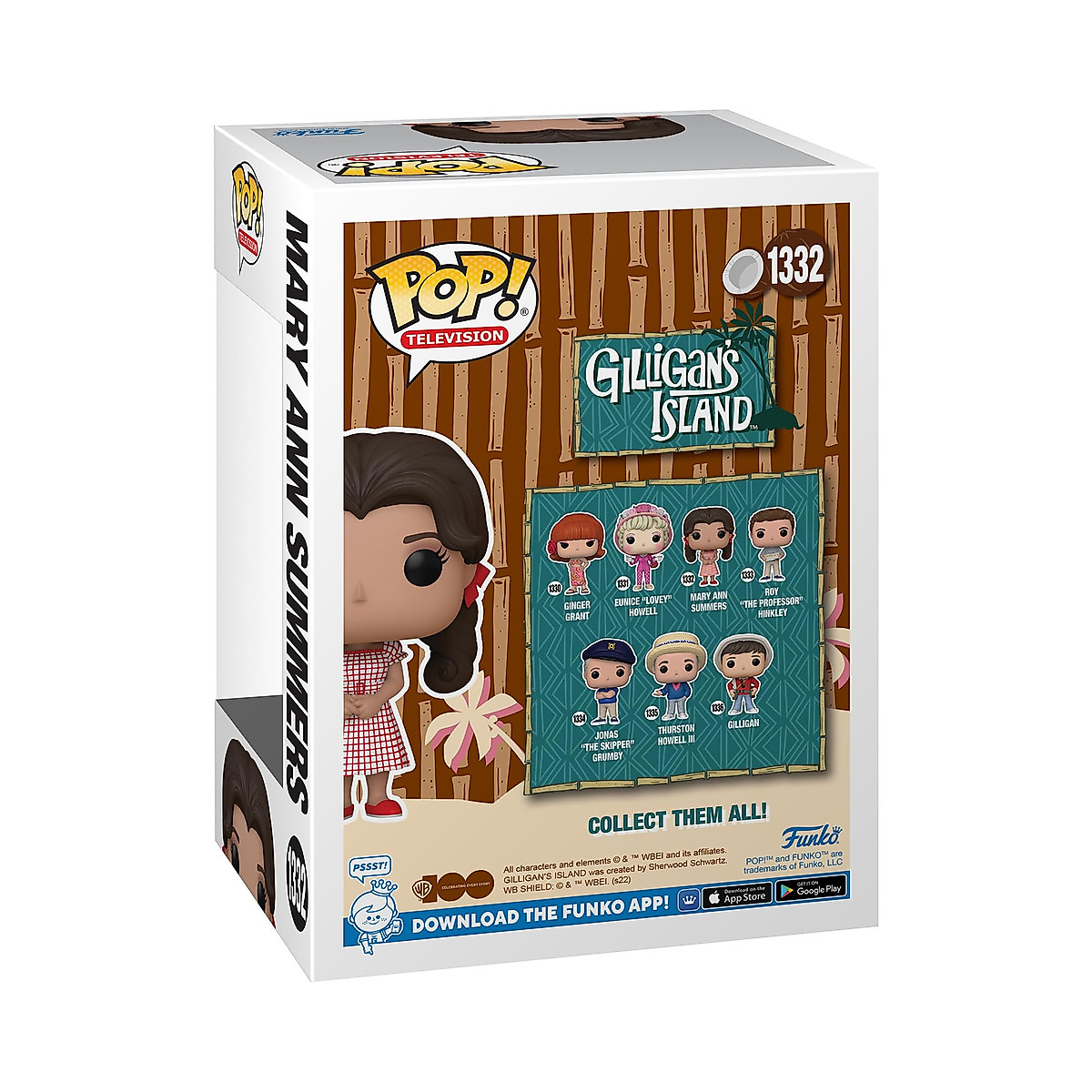 Funko Pop! TV: WB 100 - Gilligan’s Island, Mary Ann Summers
