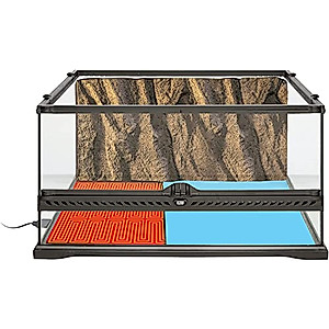 Exo Terra Heat Mat, Reptile Terrarium Substrate Heater, 25 Watt, Large