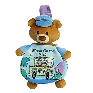 Aurora Ebba - Soft Books - 9" Story Pals - Wheels On The Bus