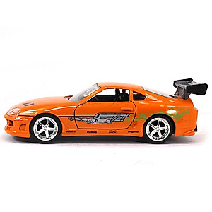 DieCast Jada Fast & Furious Brian's Toyota Supra [Orange] 1:32 Scale