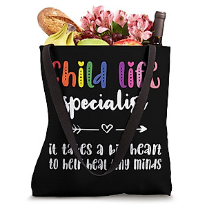 Child Life Specialist Pediatric Health Care Professional Tote Bag