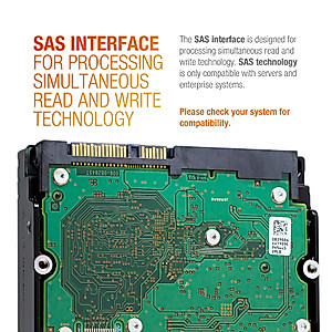 HGST Ultrastar 7K4000 4TB 7200 RPM 512n SAS 6Gb/s 3.5-Inch 64MB HDD Enterprise Hard Drive HUS724040ALS640 (0B26885) (Renewed)