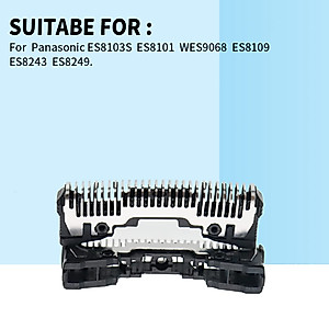 WuYan 2 Pack Replacement Razor Blades for Panasonic Wet/Dry Shaver ES8103S ES8101 WES9068 ES8109 ES8243 ES8249, Inner Blade