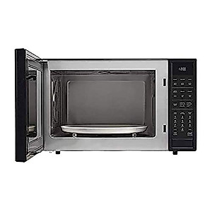 Sharp SMC1585BB Carousel 1.5 Cubic Foot 900W Kitchen Countertop Convection Microwave Oven, Black (Renewed)