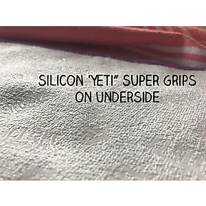 YETI YOGA - The Diamond Yoga Towel, Lightweight Slip-Free Yoga Mat Towel, 100% Microfiber