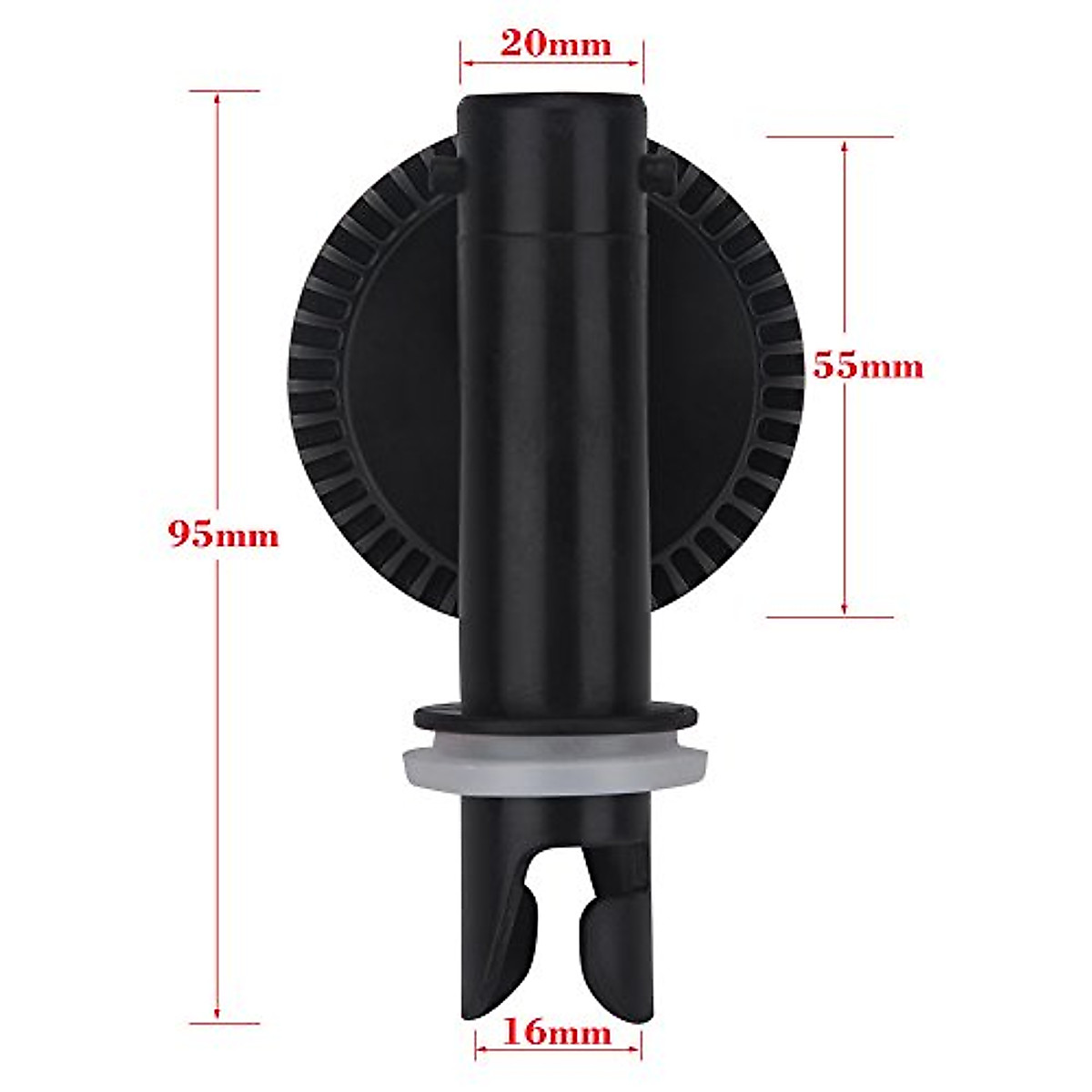 VGEBY Raft Pressure Gauge, Air Pressure Gauge 0-5.08 PSI Barometer for Kayaking Inflatable Boat Board Raft Inflatable Boat Pressure Gauge Air Presskayak