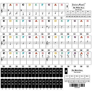 Bastien Piano Basics Level 4 Learning Set By Bastien - Lesson, Theory, Performance, Technique & Artistry Books & Juliet Music Piano Keys 88/61/54/49 Full Set Removable Sticker