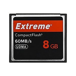 Extreme 8GB CompactFlash Memory Card UDMA Speed Up to 60MB/s SLR Camera Card